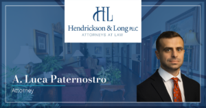 A. Luca Paternostro - Hendrickson & Long PLLC